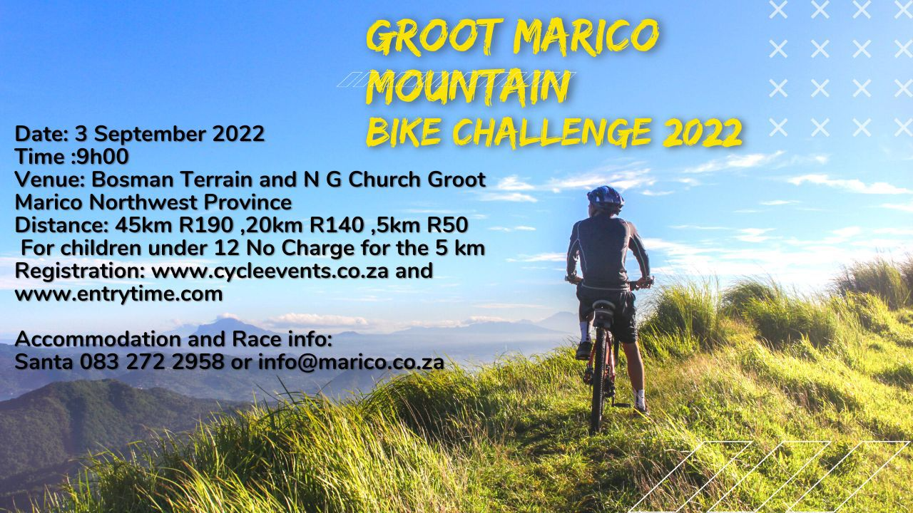 Groot Marico Mountain Bike Challenge 2022 | Bike Hub