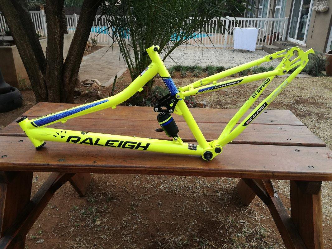 Raleigh Canyon FRS Frame | Dual Suspension Mountain Bike Frames | Bike Hub