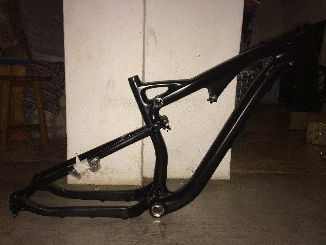 SOLD - HONGFU FM036 CARBON FRAME | Dual Suspension Mountain Bike Frames ...