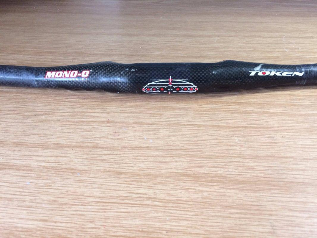 600mm Carbon Handlebar - Token (Mono-Q Series) | Handlebars | Bike Hub