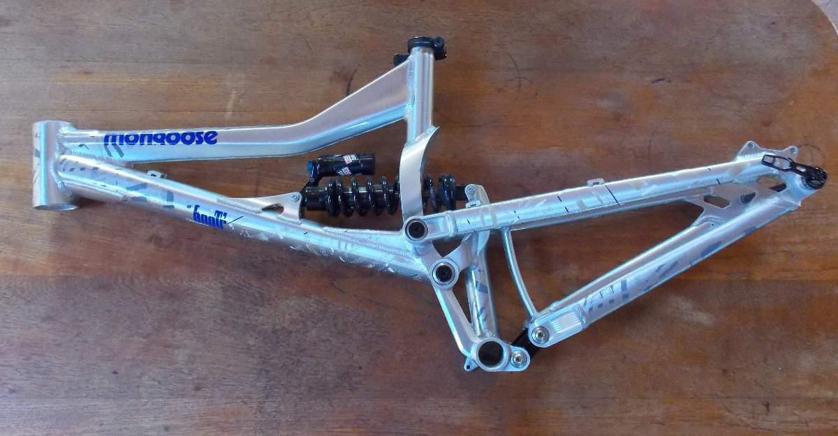 Mongoose Boot'r DH Frame | Dual Suspension Mountain Bike Frames | Bike Hub