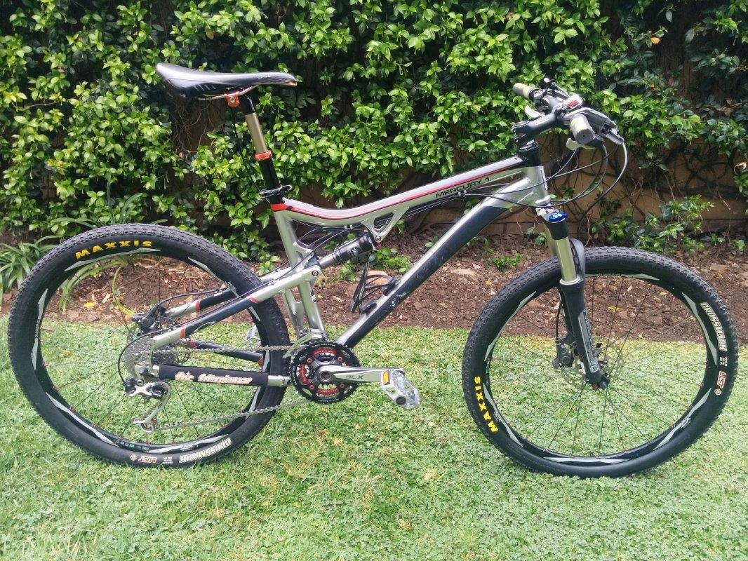 Silverback Mercury Dual Suspension Medium | Dual Suspension Mountain ...