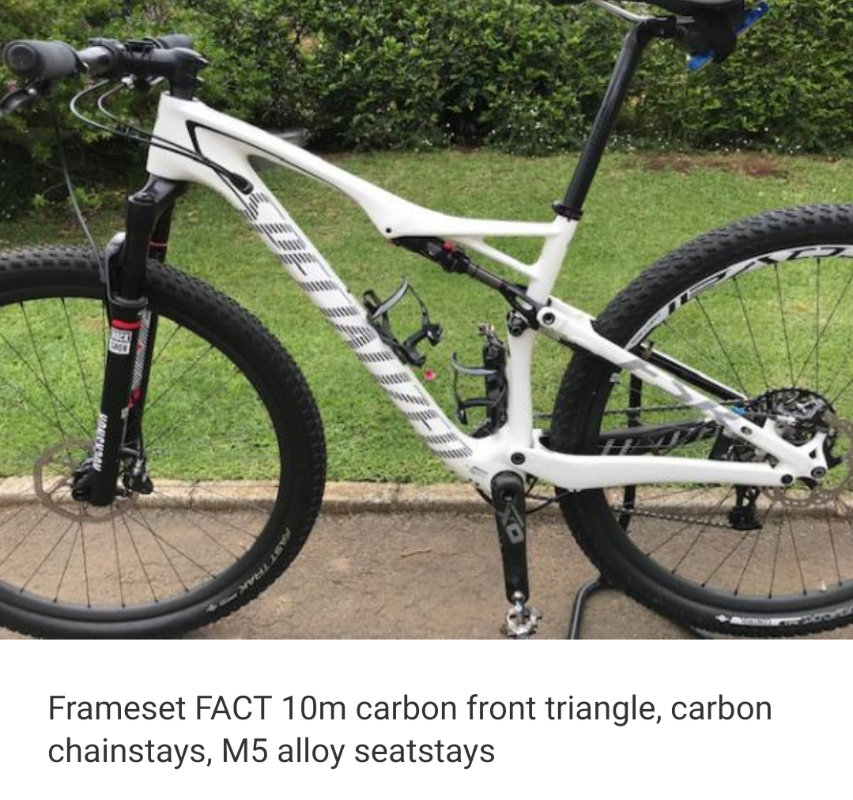 Specialized S-WORKS EPIC SIZE M FRAME | Dual Suspension Mountain Bike ...