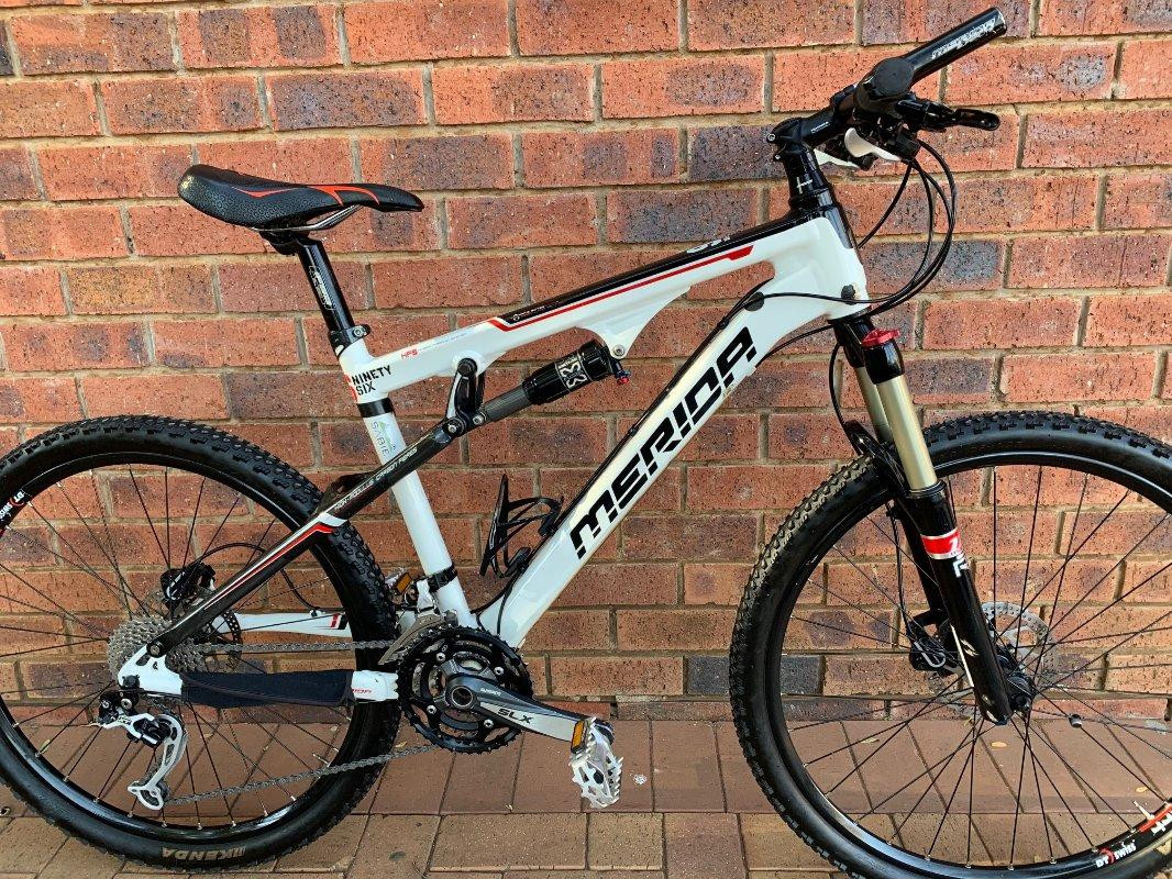 MERIDA 96 HFS 1000 2011 | Dual Suspension Mountain Bikes | Bike Hub