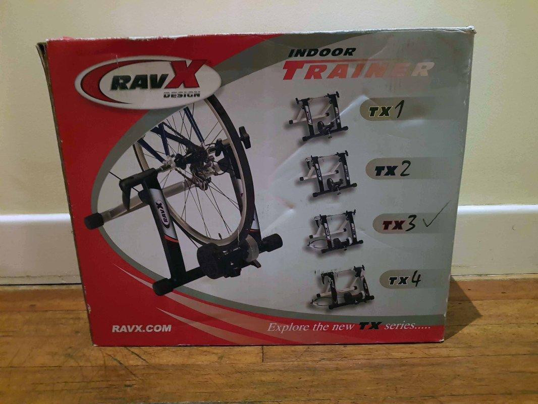 Indoor Trainer RAVX TX3 + Slick Training Wheel | Indoor Trainers ...