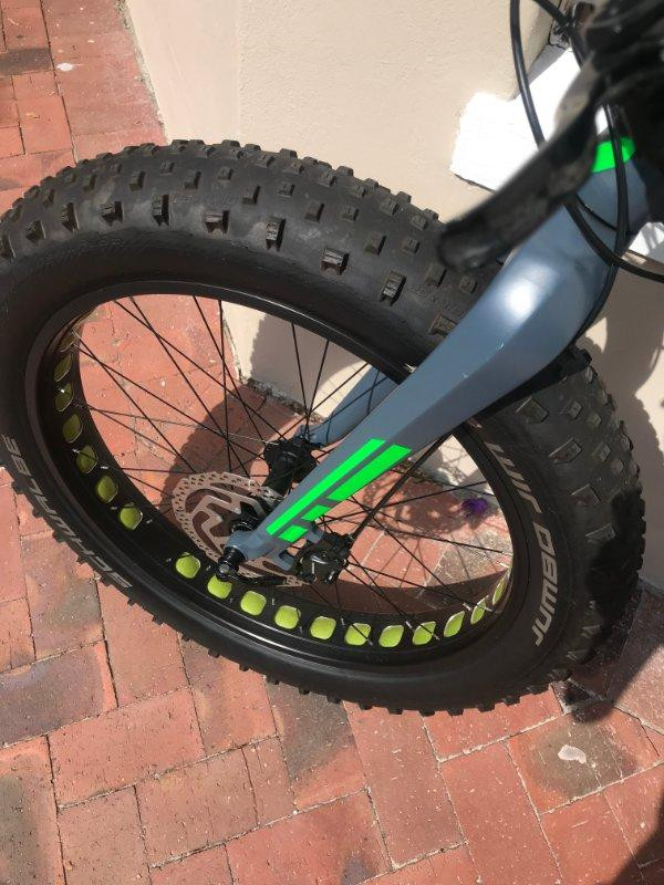 2016 Scott Big Jon Hardtail Fat Bike Black Green | Bike Hub