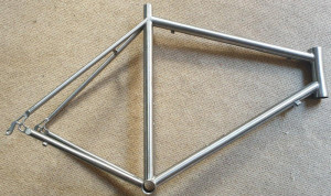 57cm Titanium Frame (small Crack) | Bike Hub