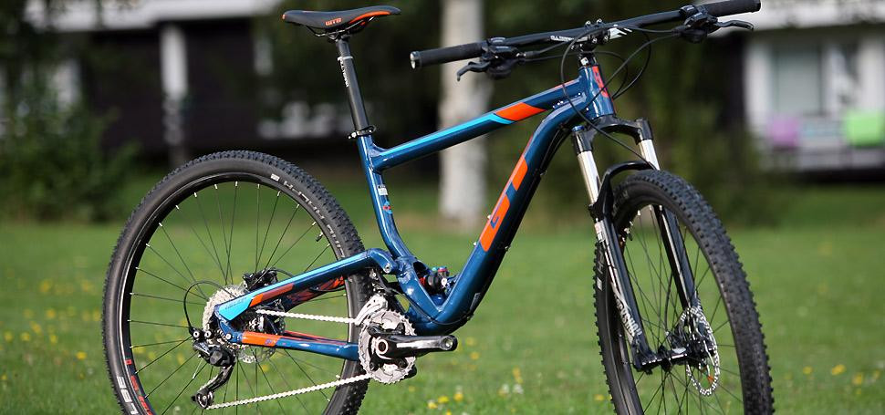 2017 GT HELION ALU FRAME WITH ROCKSHOX RECON FORK | Dual Suspension ...
