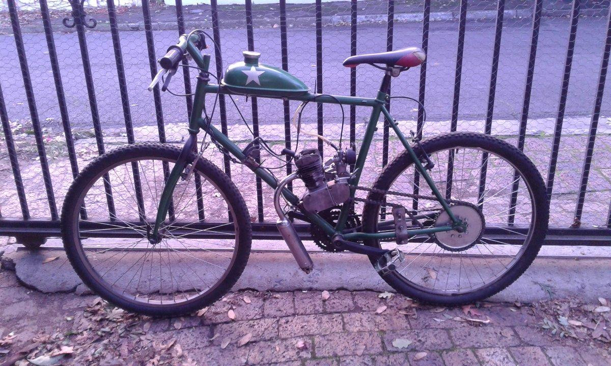 50cc Motorized Bicycle | Dual Suspension Mountain E-Bikes | Bike Hub