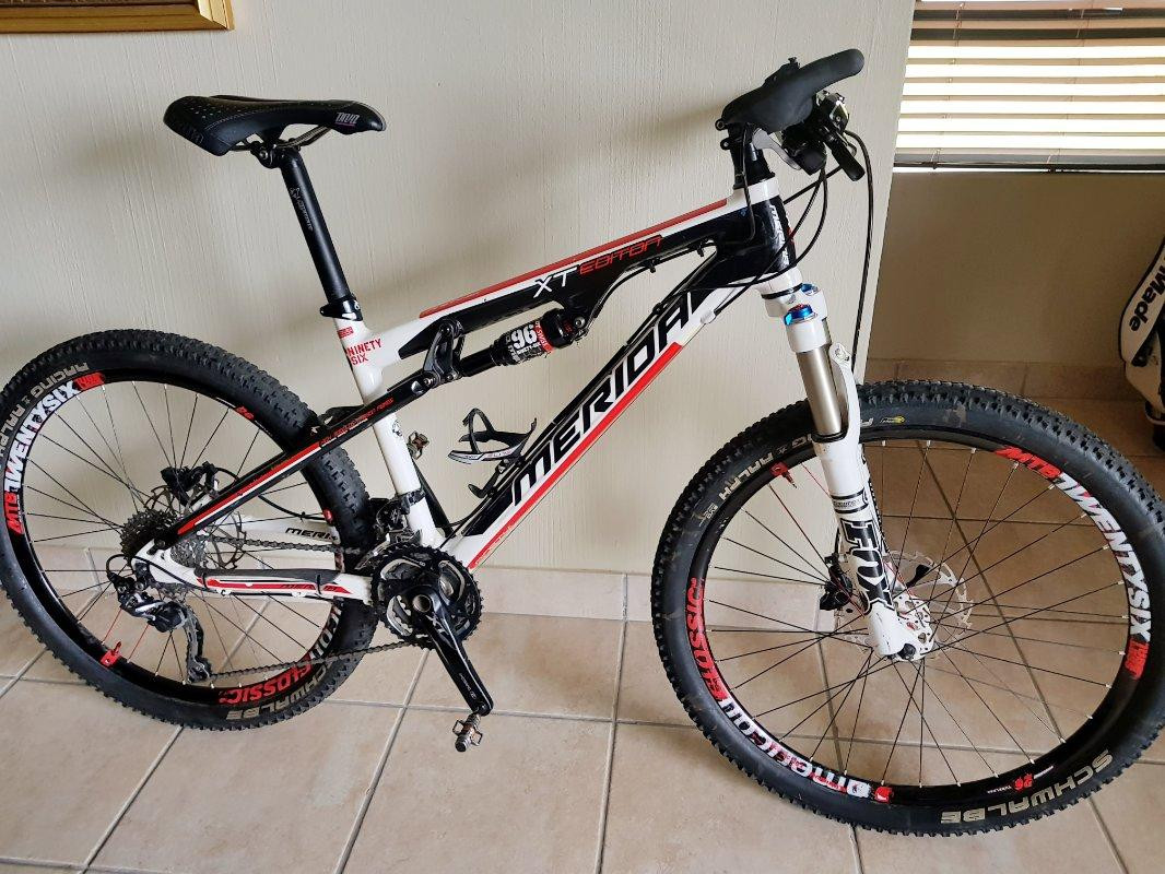 2012 Merida 96 Carbon XT Edition 26er - SMALL | Dual Suspension ...
