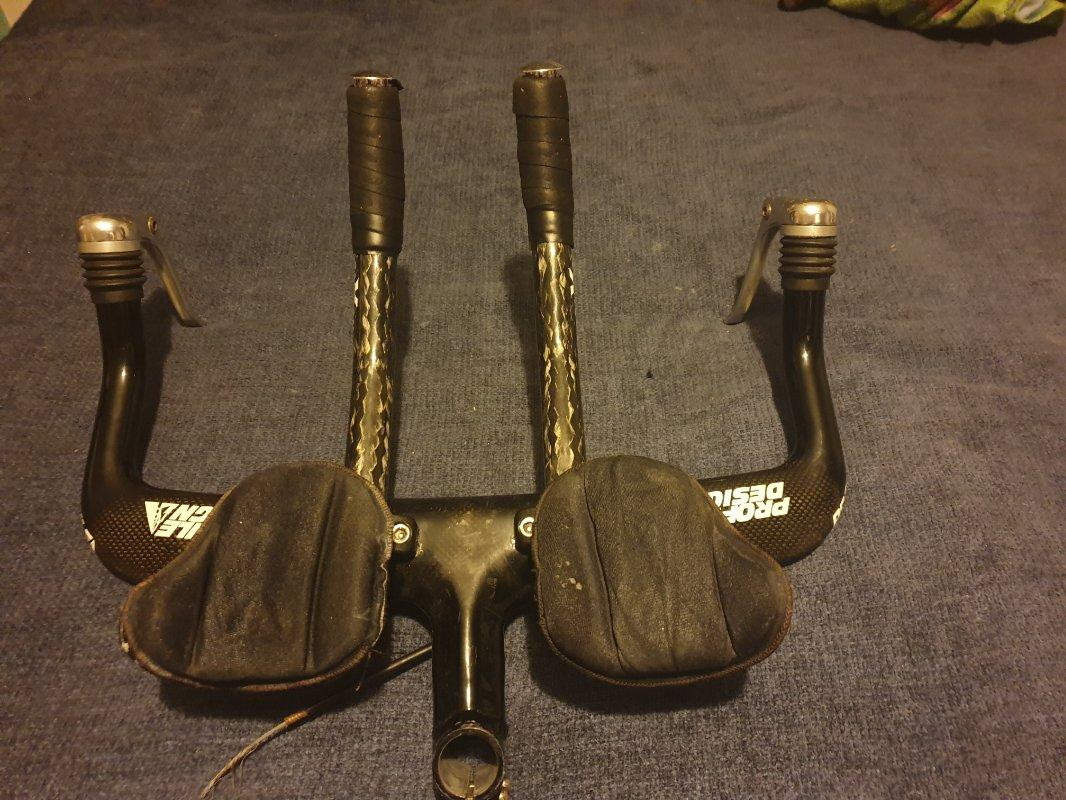SOLD! Carbon Profile Design Integrated TT Bar | Handlebars | Bike Hub