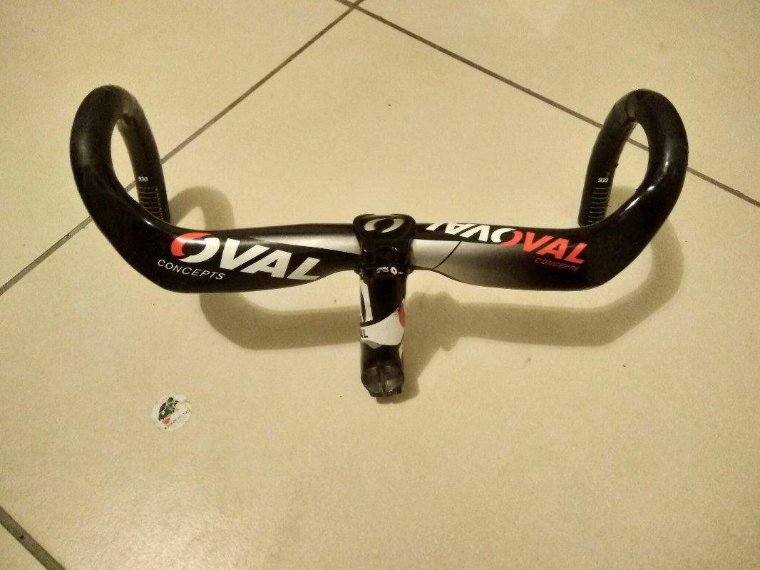 Oval Concepts Aero Carbon Handlebar | Handlebars | Bike Hub