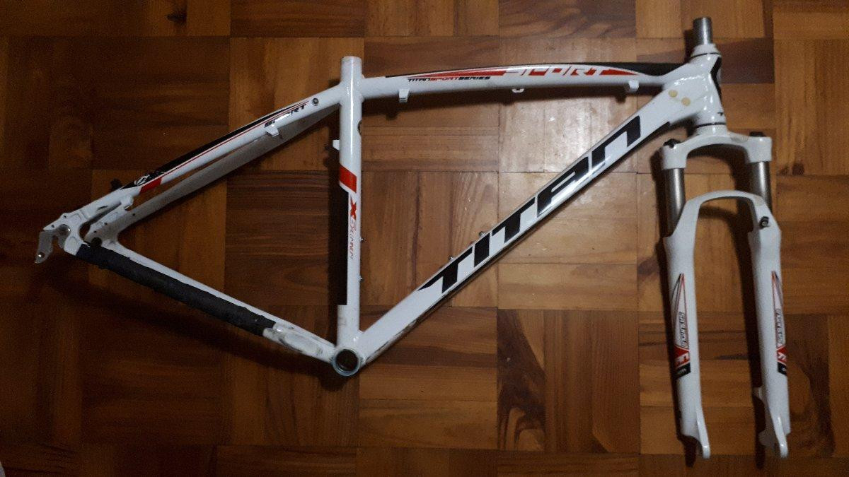 Titan Sport Frame With Suntour Fork | Hardtail Mountain Bike Frames ...