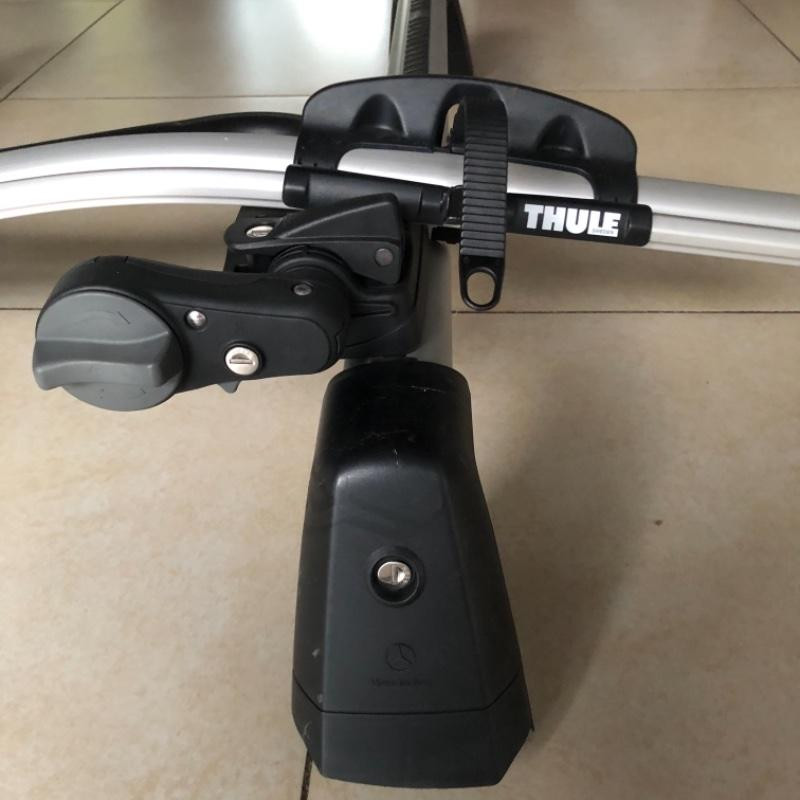 Thule Mercedes W204 Roof Rack With Thule Pro Ride | Bike Hub