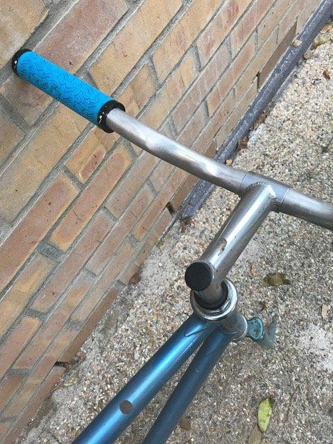 Blue Fixie With Parts | Road Bike Frames | Bike Hub