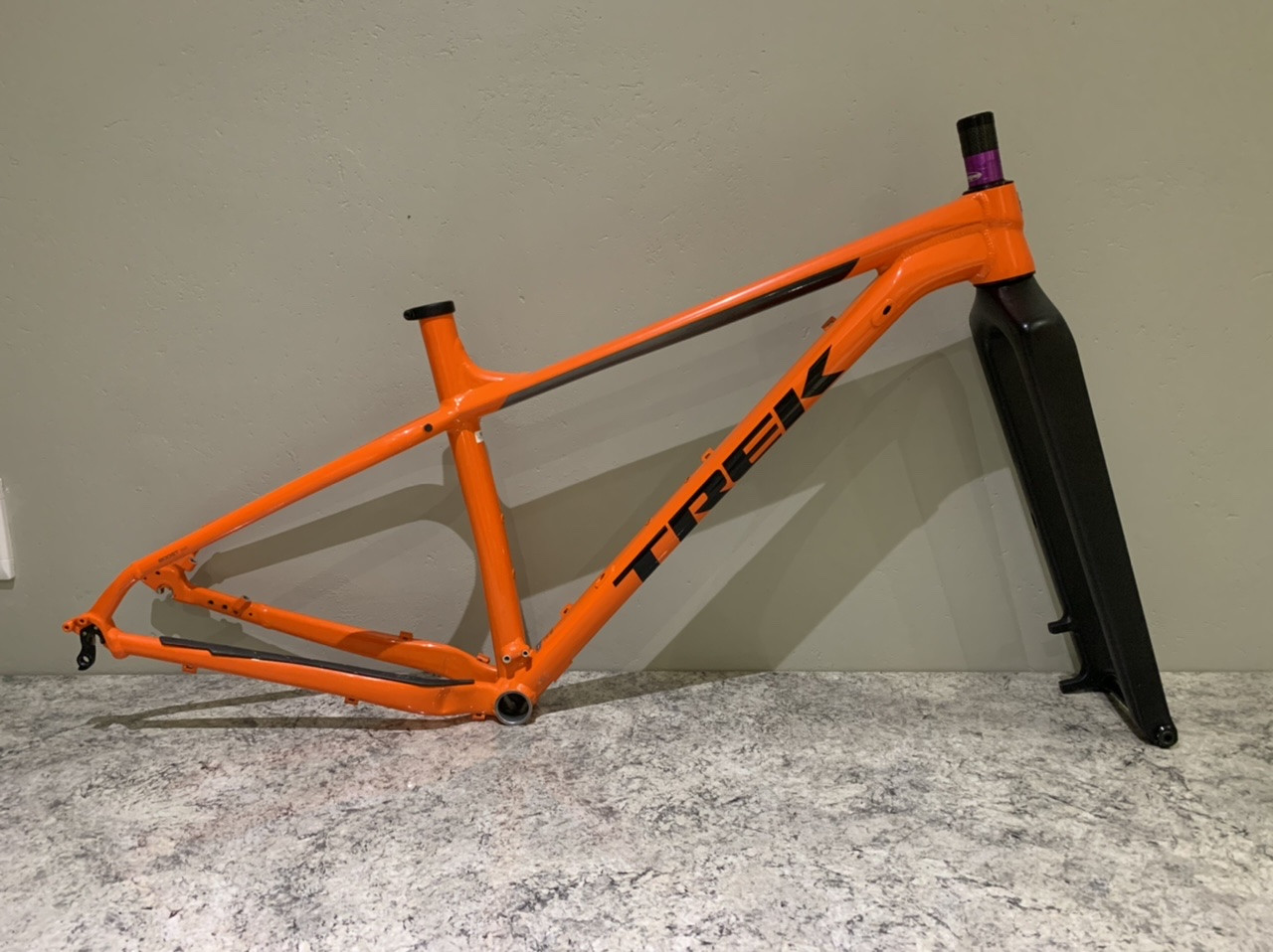 Trek Roscoe8 frame plus carbon fork | Hardtail Mountain Bike Frames ...