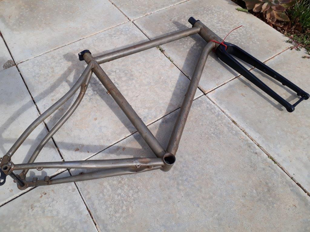 Farr Chromo Steel Frame with Carbon Fork | Gravel Bike Frames | Bike Hub