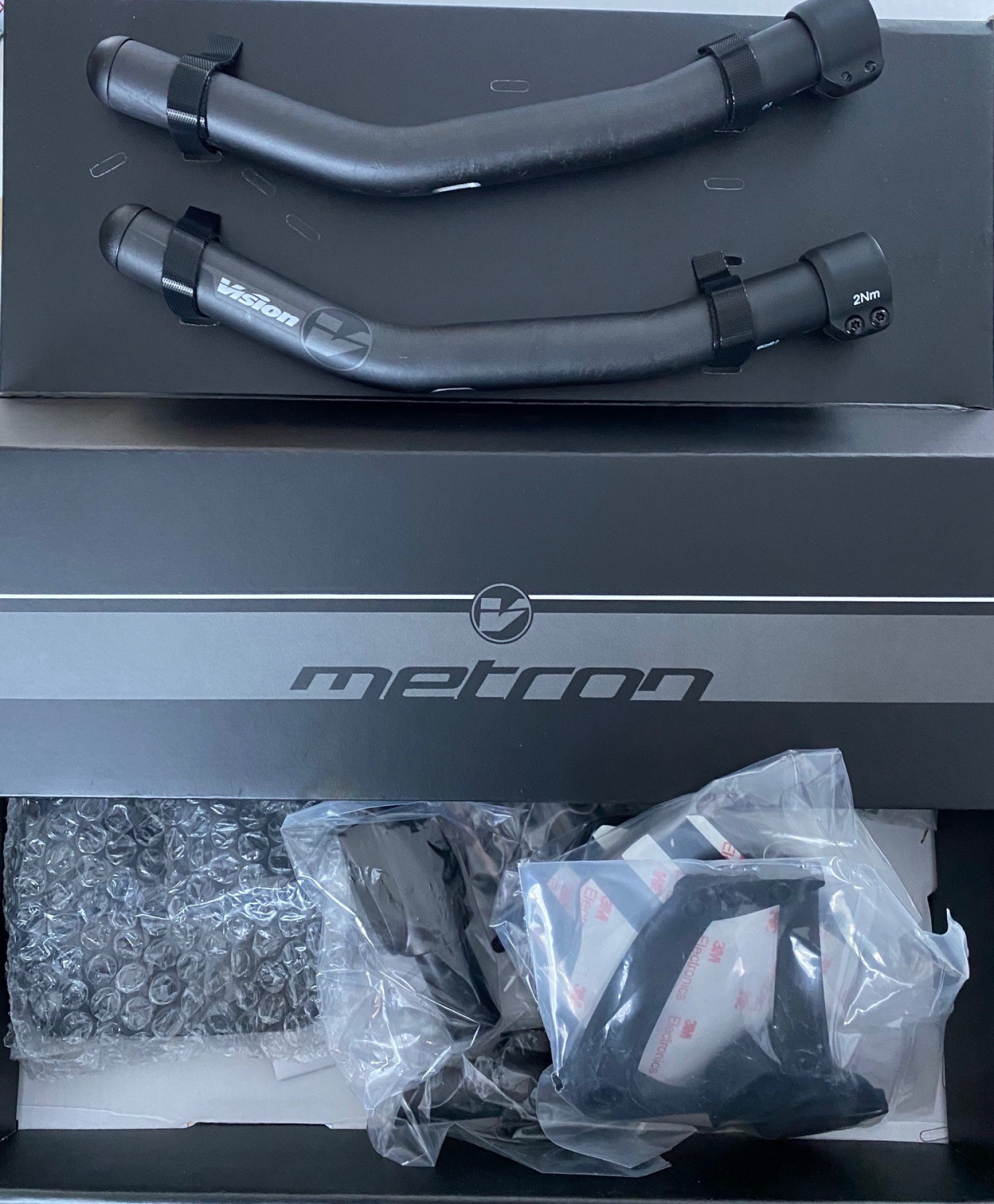 VISION Metron 4D Carbon Extension Kit - J BEND | Handlebars | Bike Hub