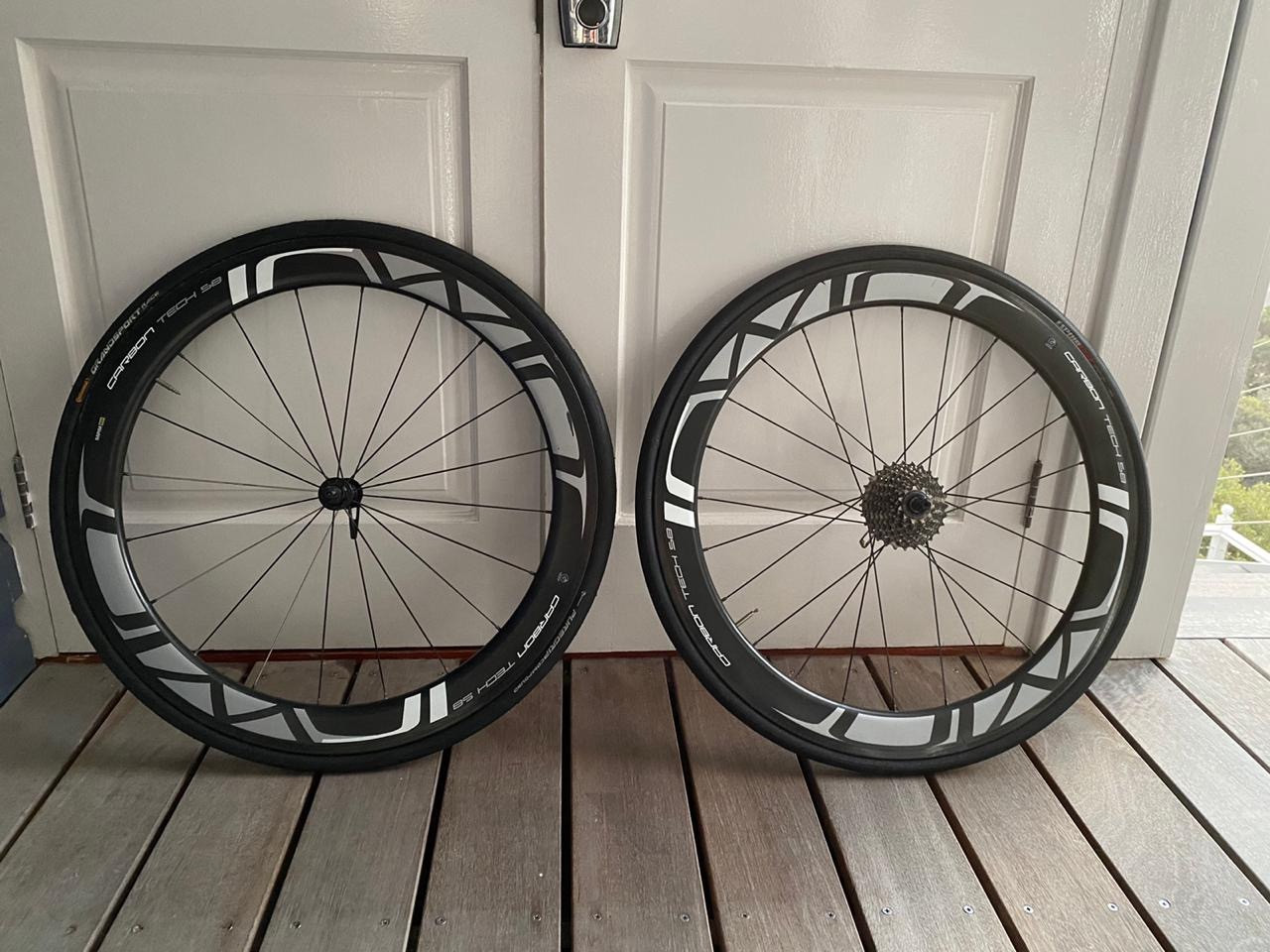 Irwin carbon tech 58mm deep profile wheels | Road Bike Wheels | Bike Hub