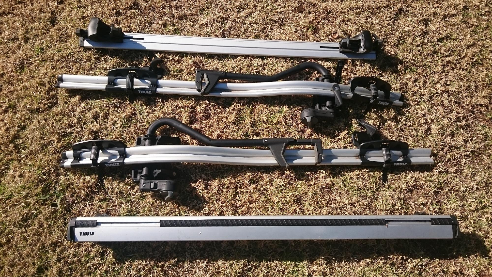 Thule Pro-Ride Bike Carriers/ Raised Rail Roofrack | Bike Racks | Bike Hub