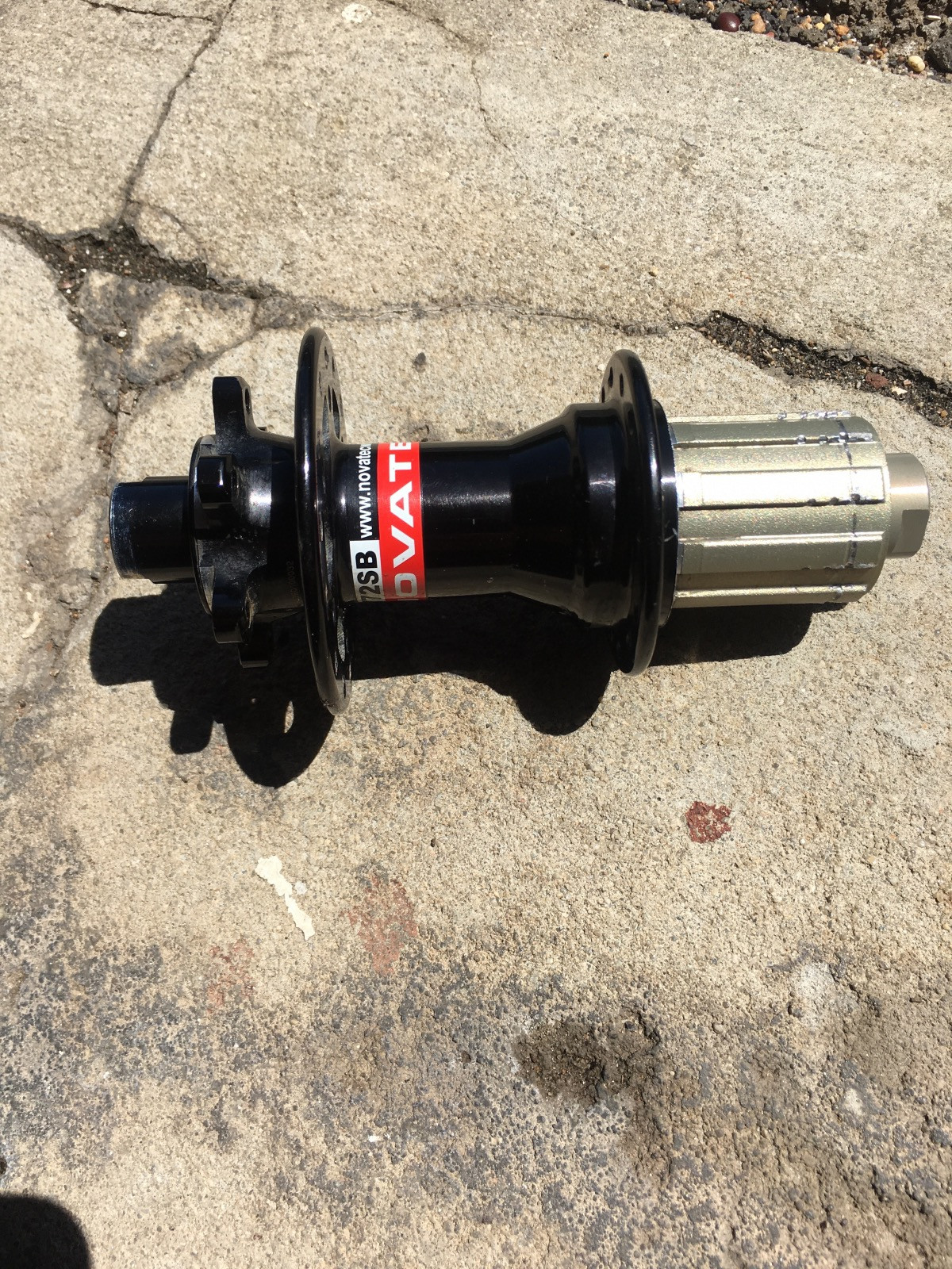 Novatec 28h X 142mm, 12mm throu axel rear hub | Mountain Bike Hubs ...