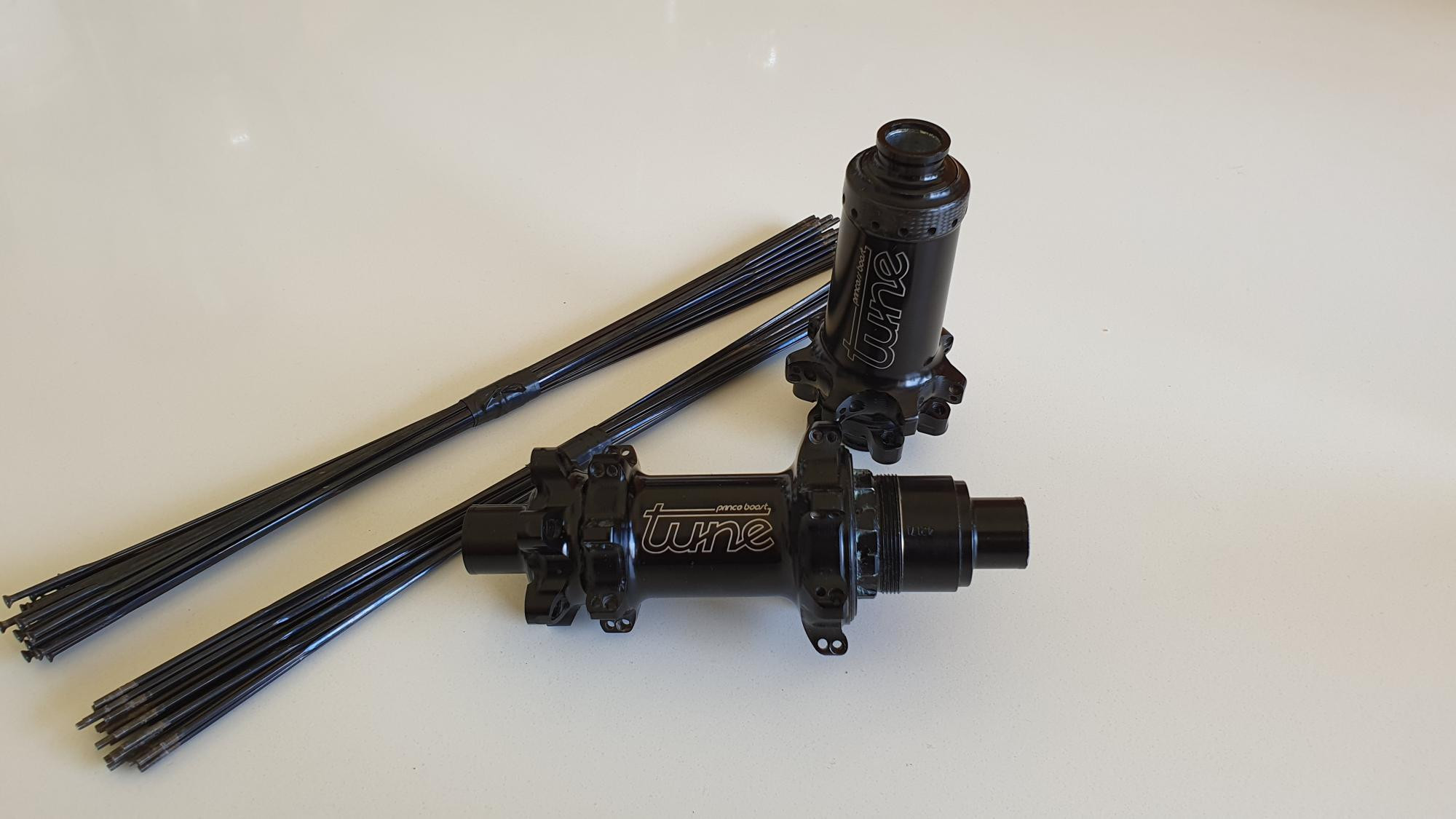 Tune Prince + Princess Boost Hubs + CXRay Spokes | Mountain Bike Hubs ...