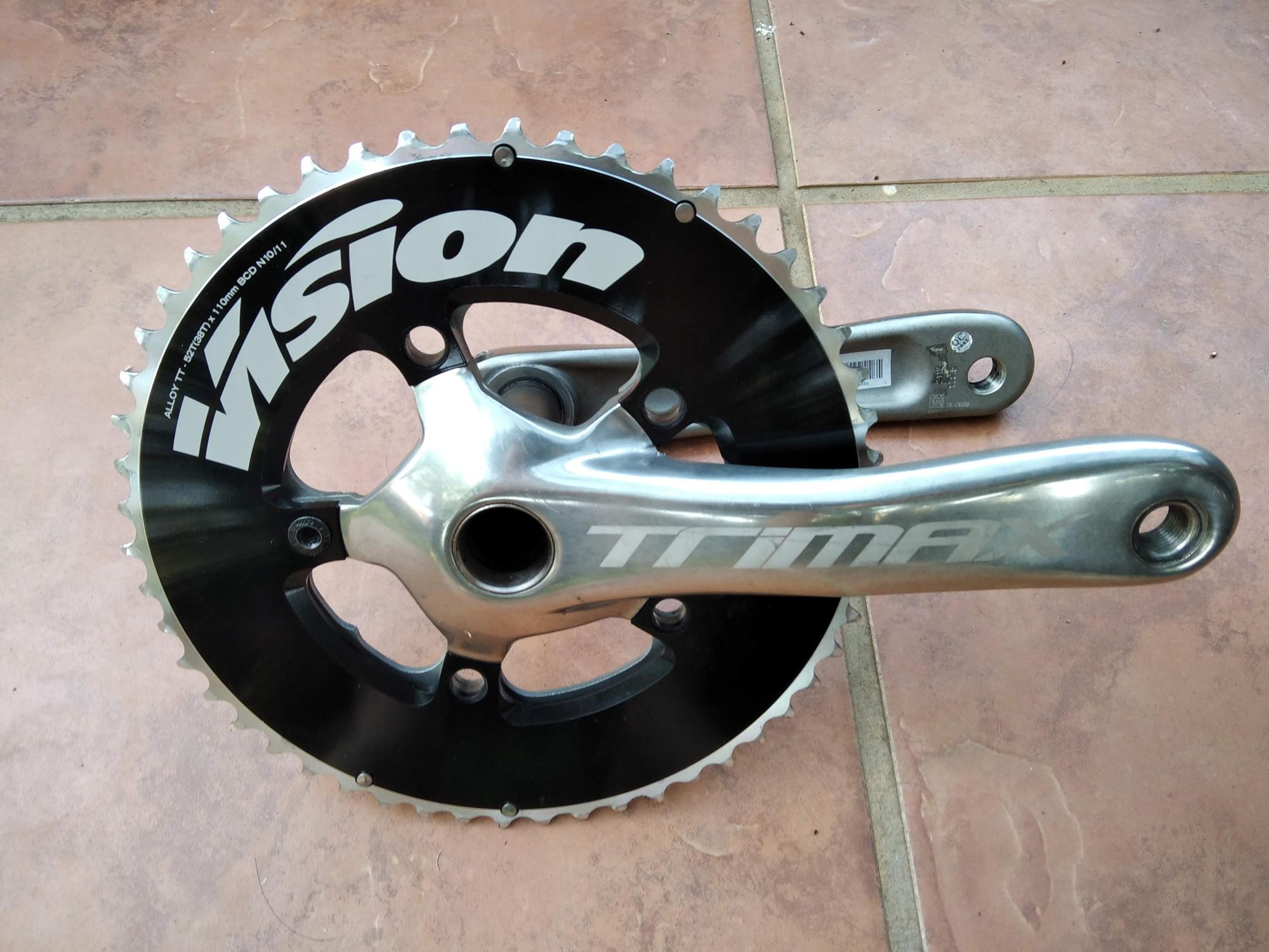 Vision TT Max Crank Set 110BCD | Cranksets | Bike Hub