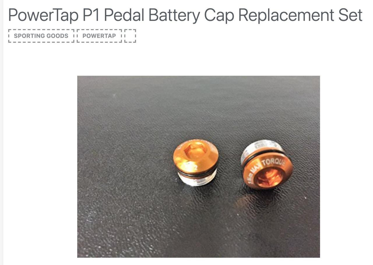 PowerTap P1 end caps | Power Meters | Bike Hub