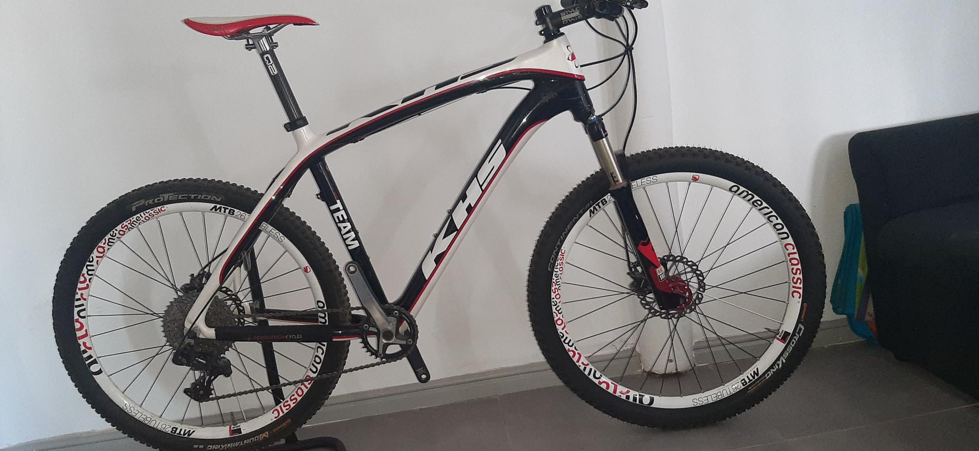 KHS Alite Team Carbon |26" Large Frame | Hardtail Mountain Bikes | Bike Hub