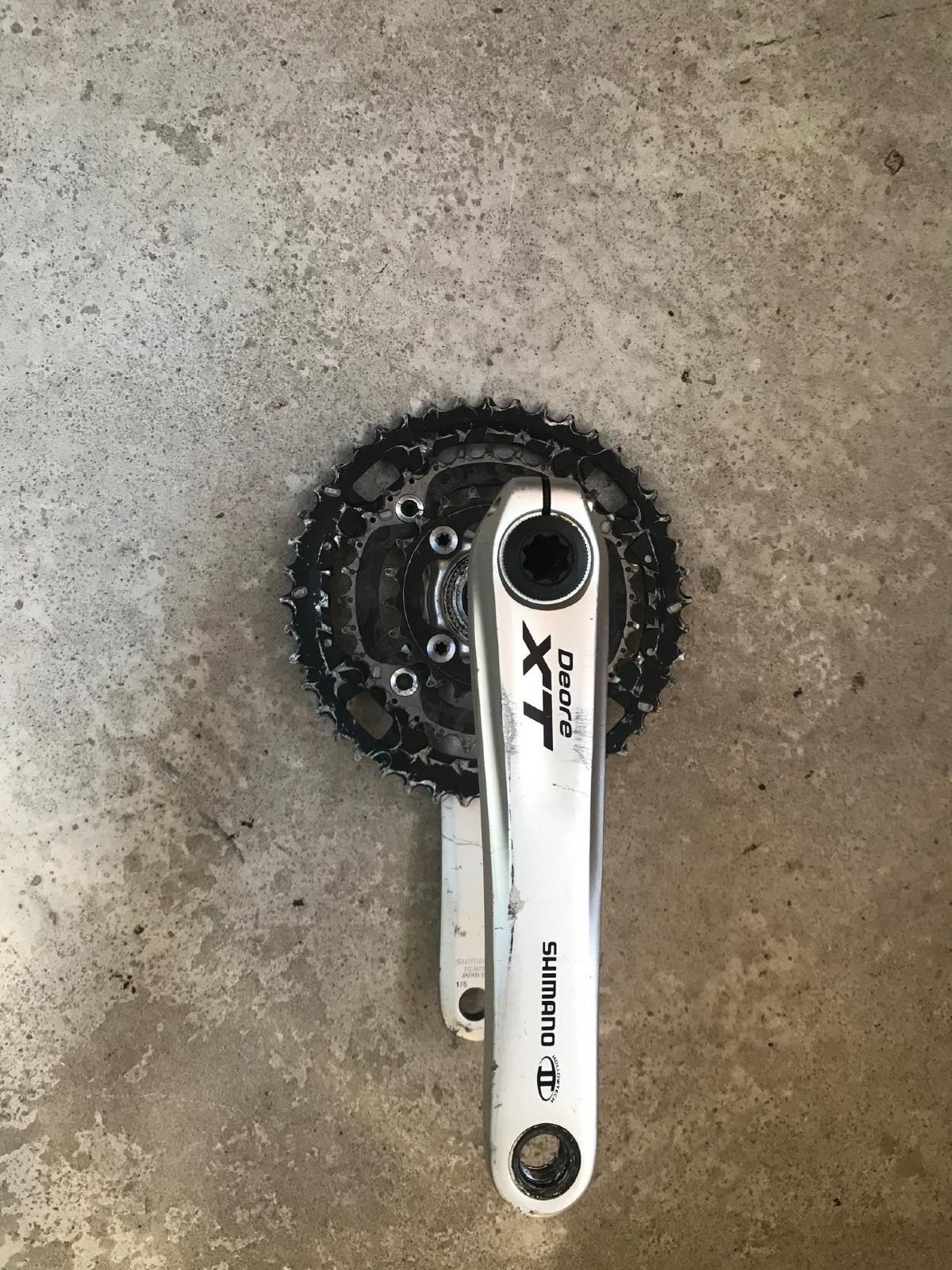 Shimano Deore XT 175mm crank for sale | Cranksets | Bike Hub