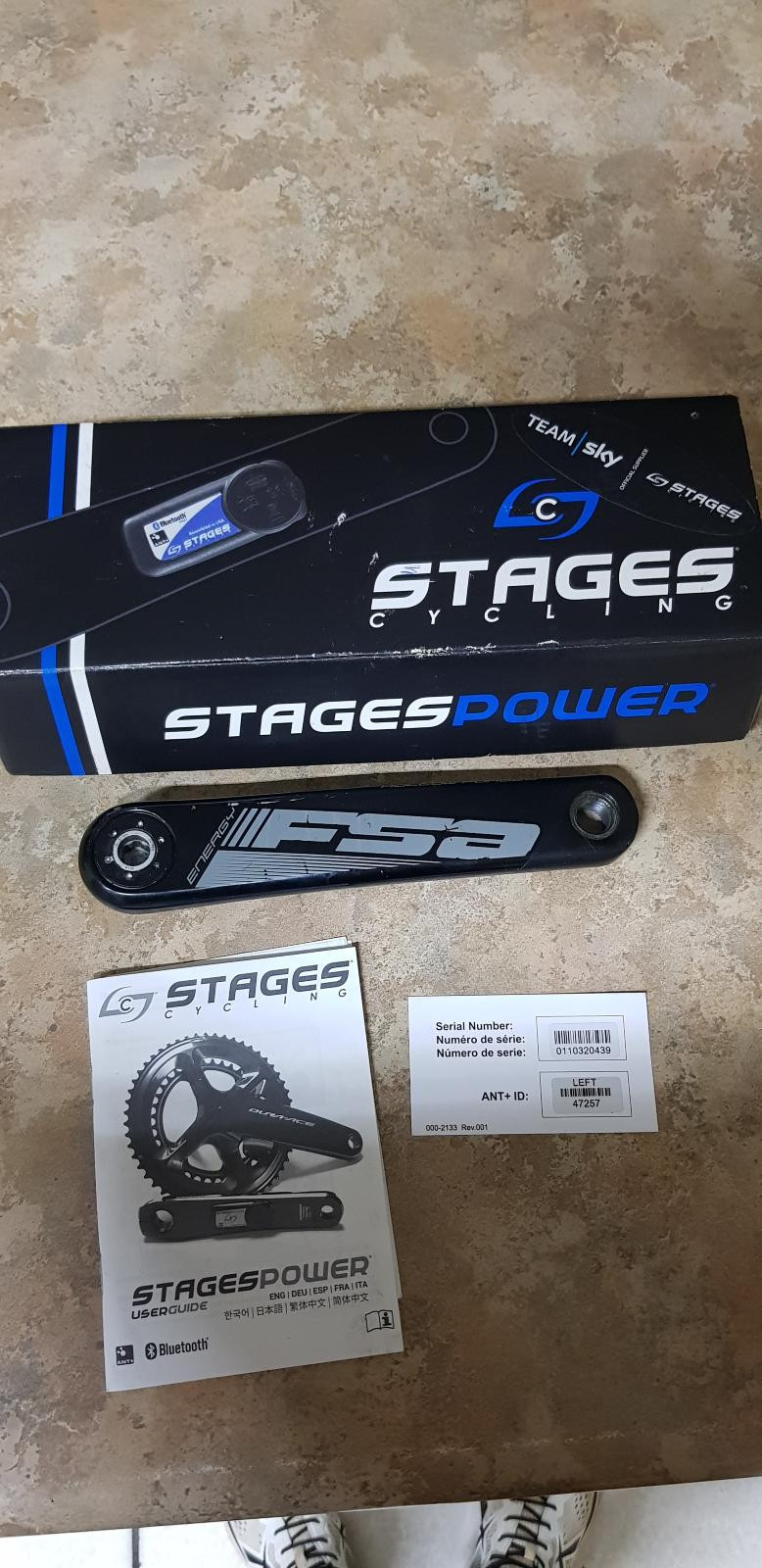 FSA STAGES ALUMINUM CRANK ARM | Power Meters | Bike Hub