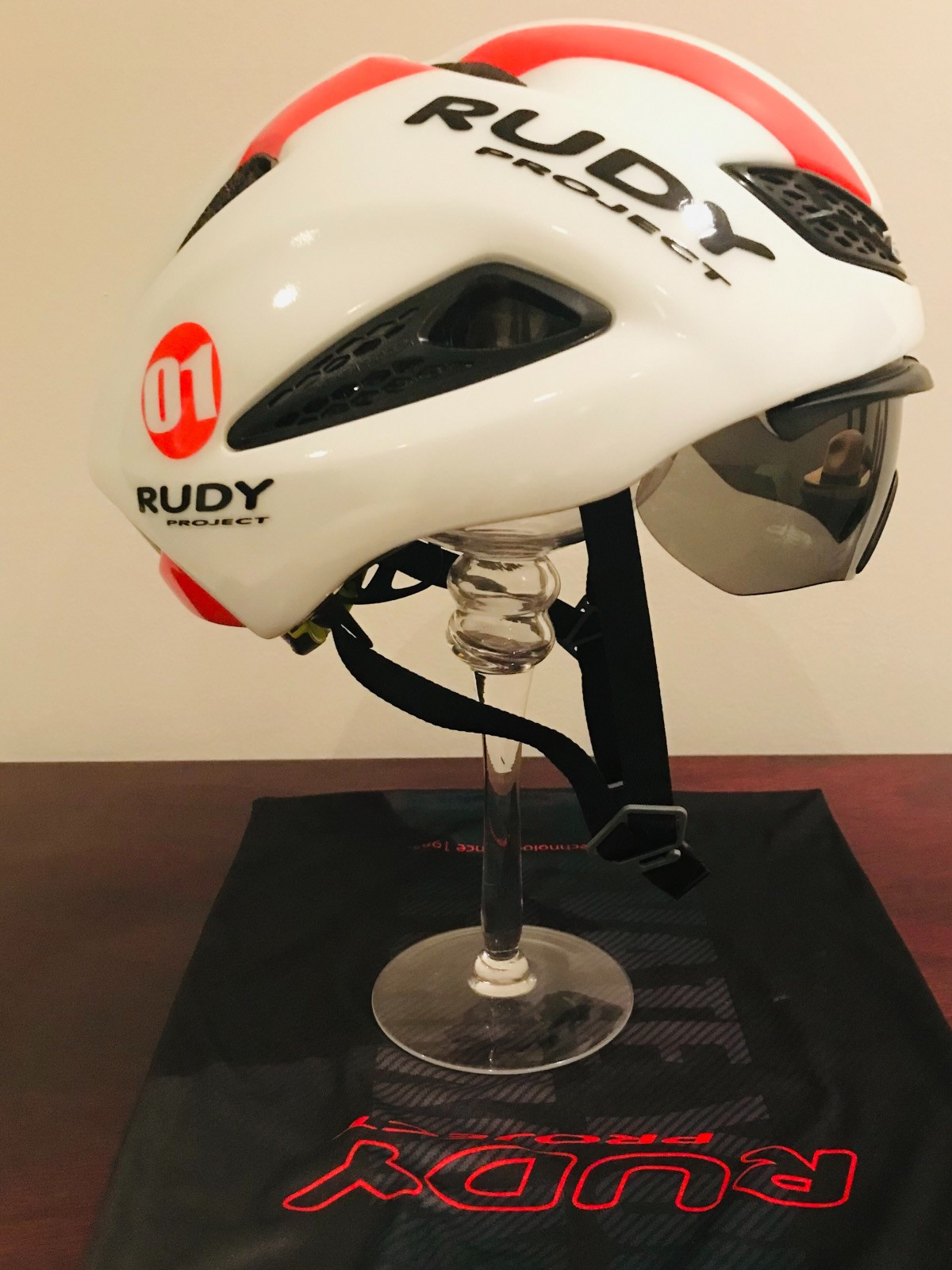 Rudy Project Boost 01 Aero Helmet with Visor | Helmets | Bike Hub