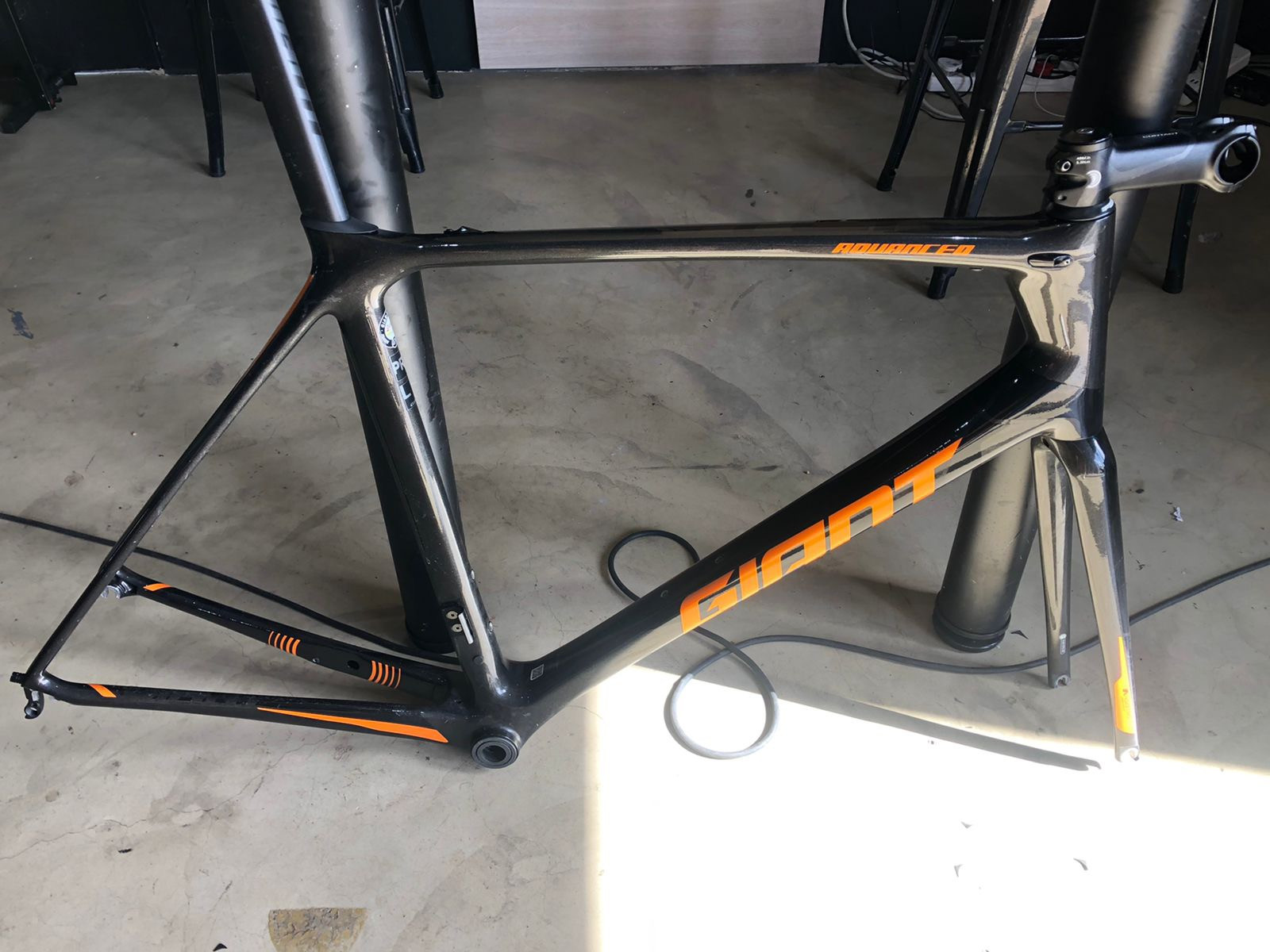 Giant TCR Advanced Carbon Frameset - Large | Road Bike Frames | Bike Hub