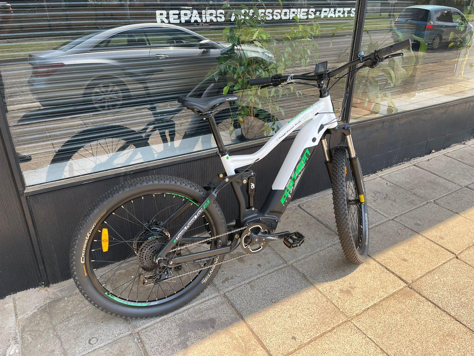 Ecotron x9 | Dual Suspension Mountain E-Bikes | Bike Hub