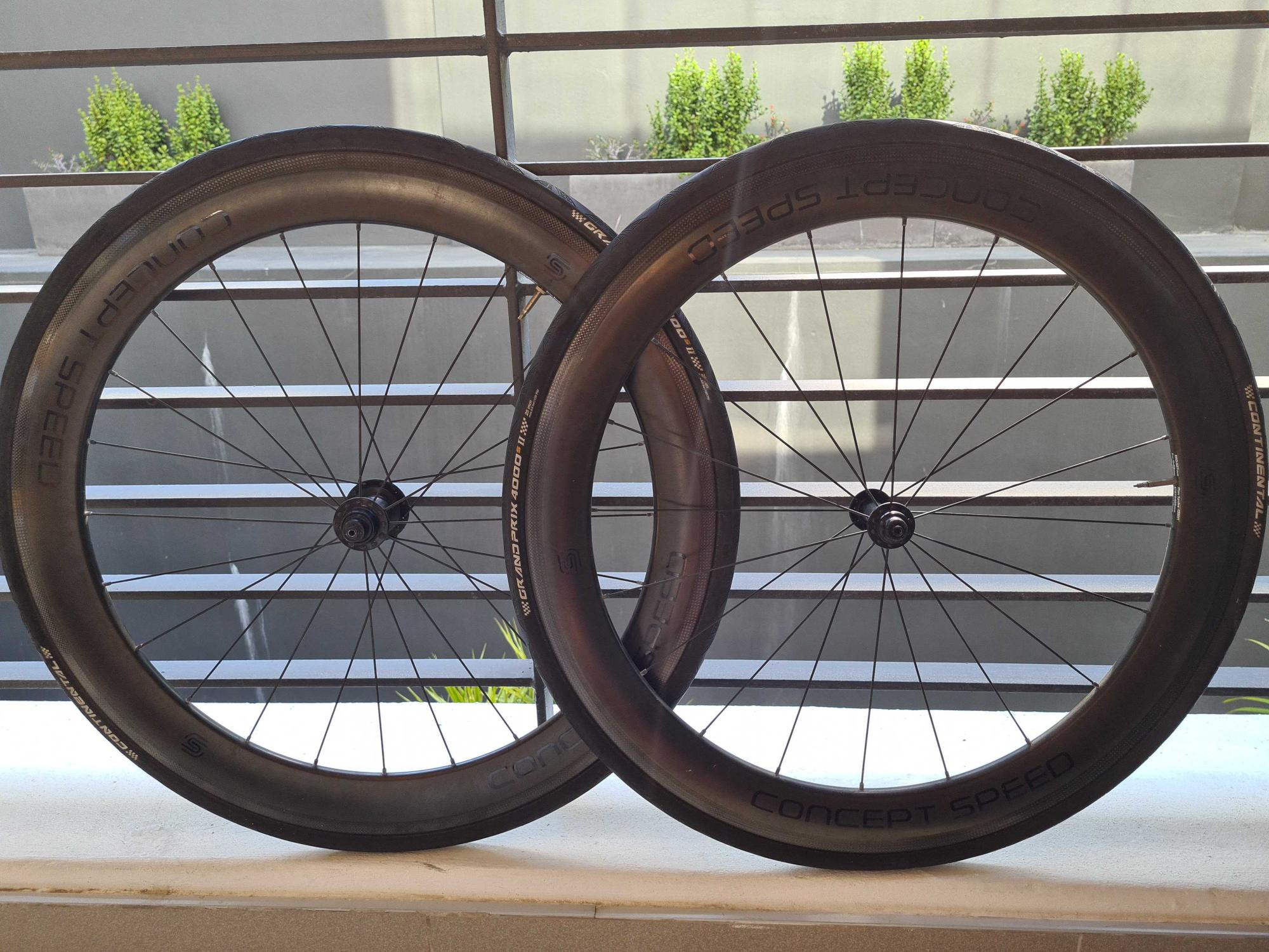60mm Concept Speed wheelset | Road Bike Wheels | Bike Hub