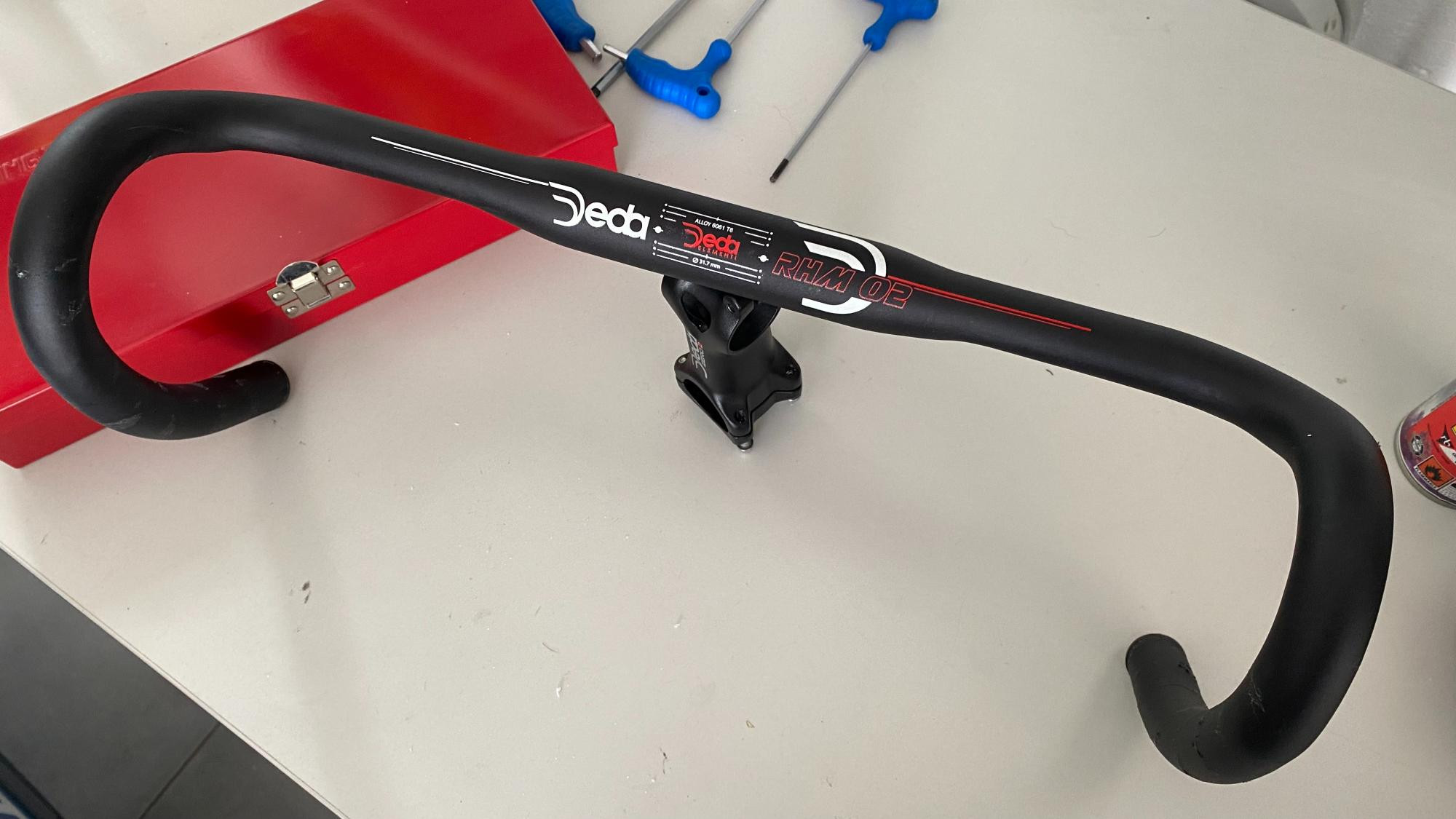 Deda Alloy Drop Bar and Stem | Handlebars | Bike Hub