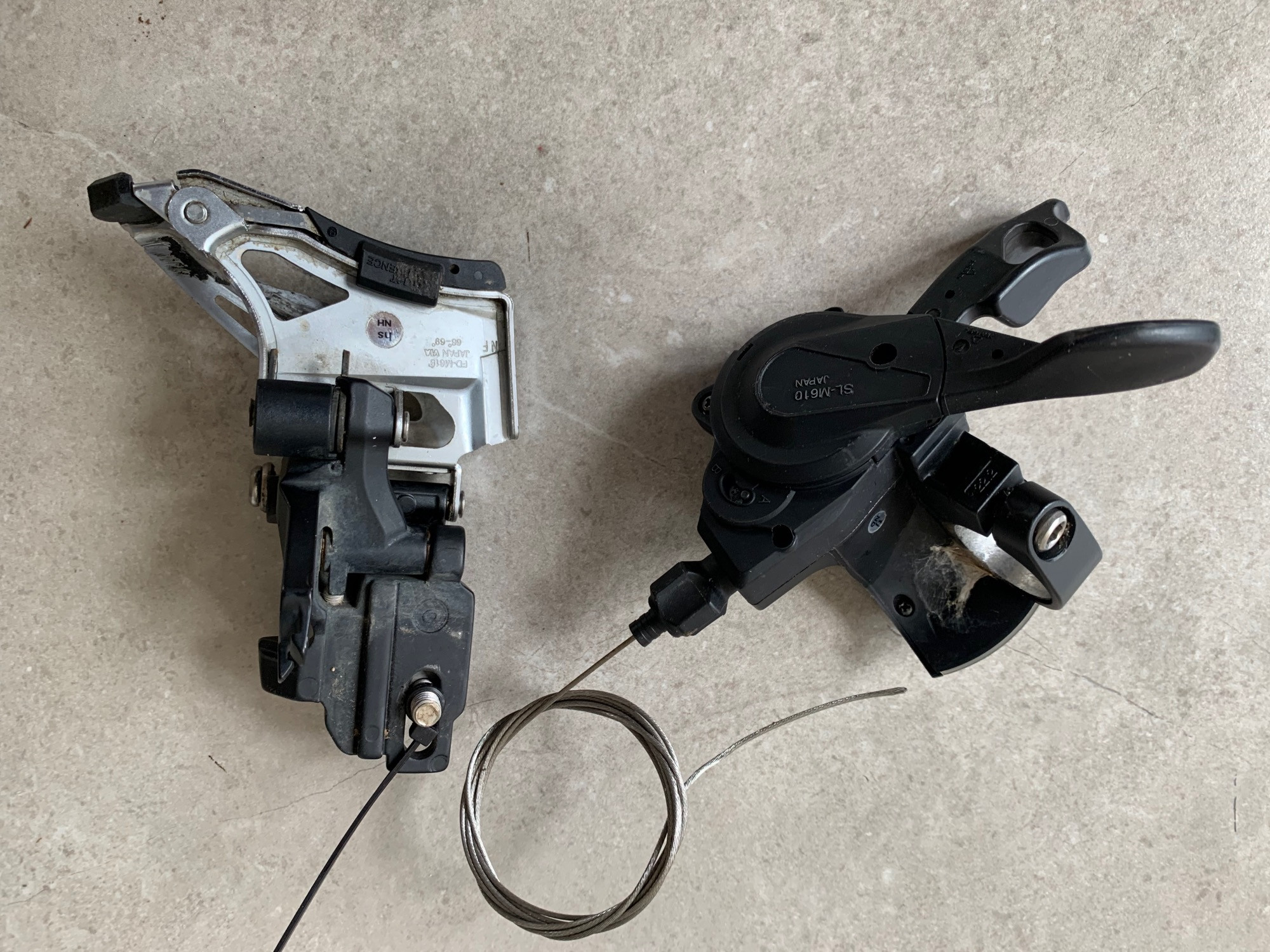 Shimano Deore Front Shifter + Derailleur | Bike Hub