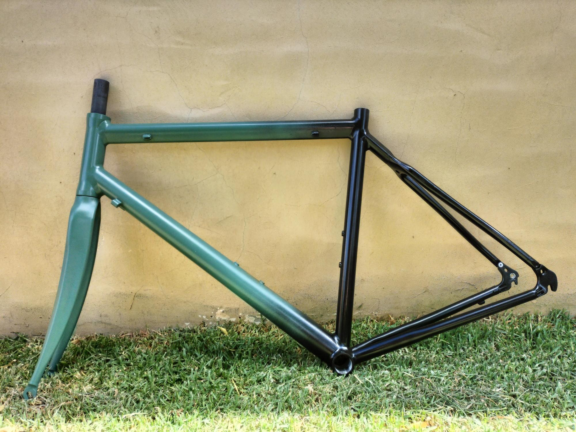 Resprayed Raleigh frame | Road Bike Frames | Bike Hub