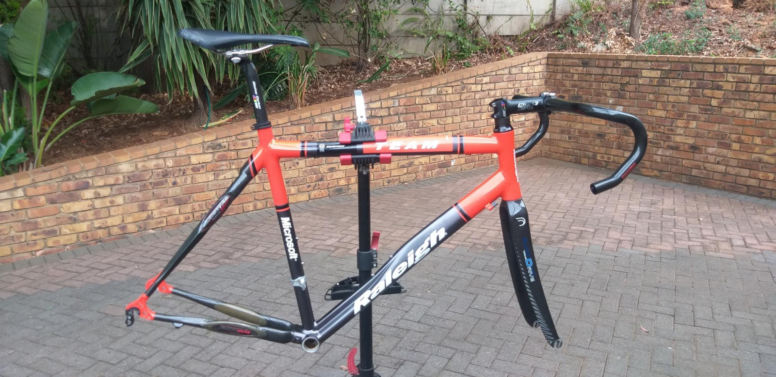 Raleigh TEAM Microsoft LTD Frame and components | Road Bike Frames ...