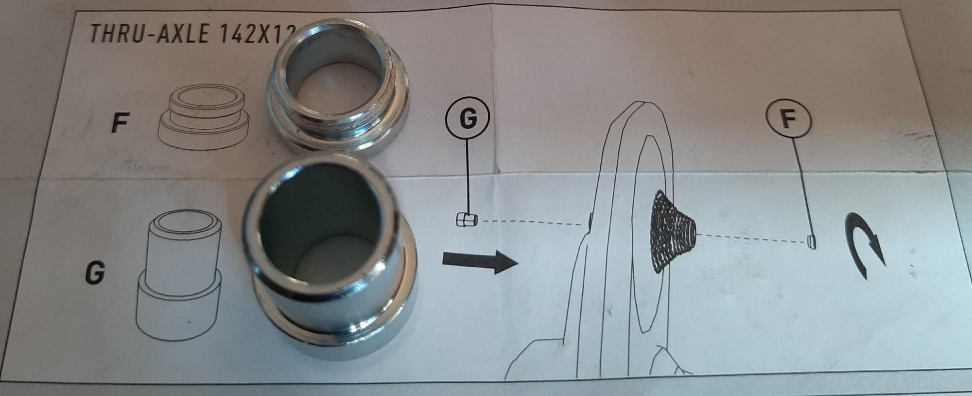 12mm TA Elite Axle Adapters: XR/Suito | Indoor Trainers & Accessories ...