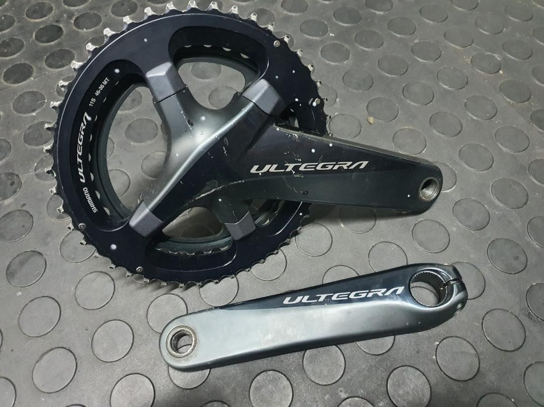 Shimano R8000 170mm Cranks. (46/36) | Cranksets | Bike Hub