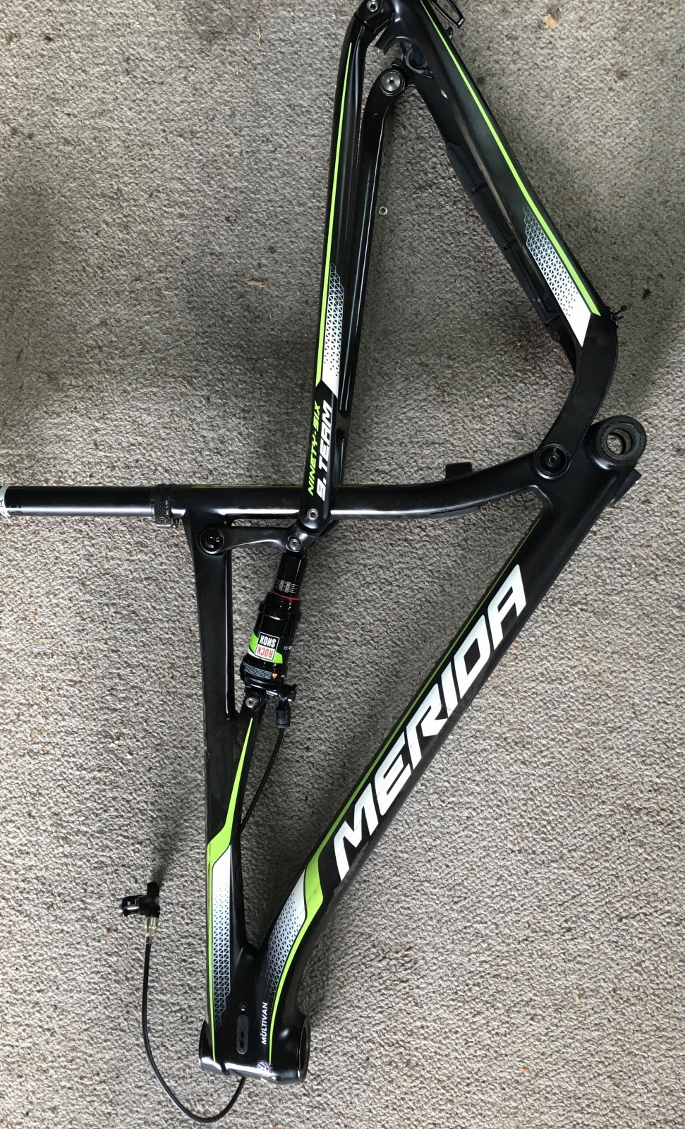 2017 Merida 96 Team Medium frame | Dual Suspension Mountain Bike Frames ...