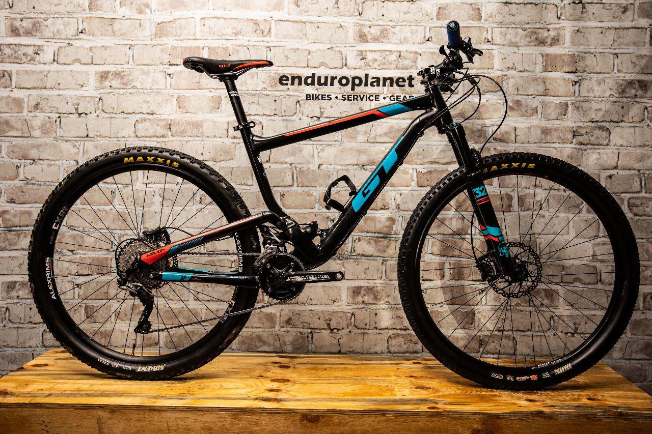 GT Helion Large | Dual Suspension Mountain Bikes | Bike Hub