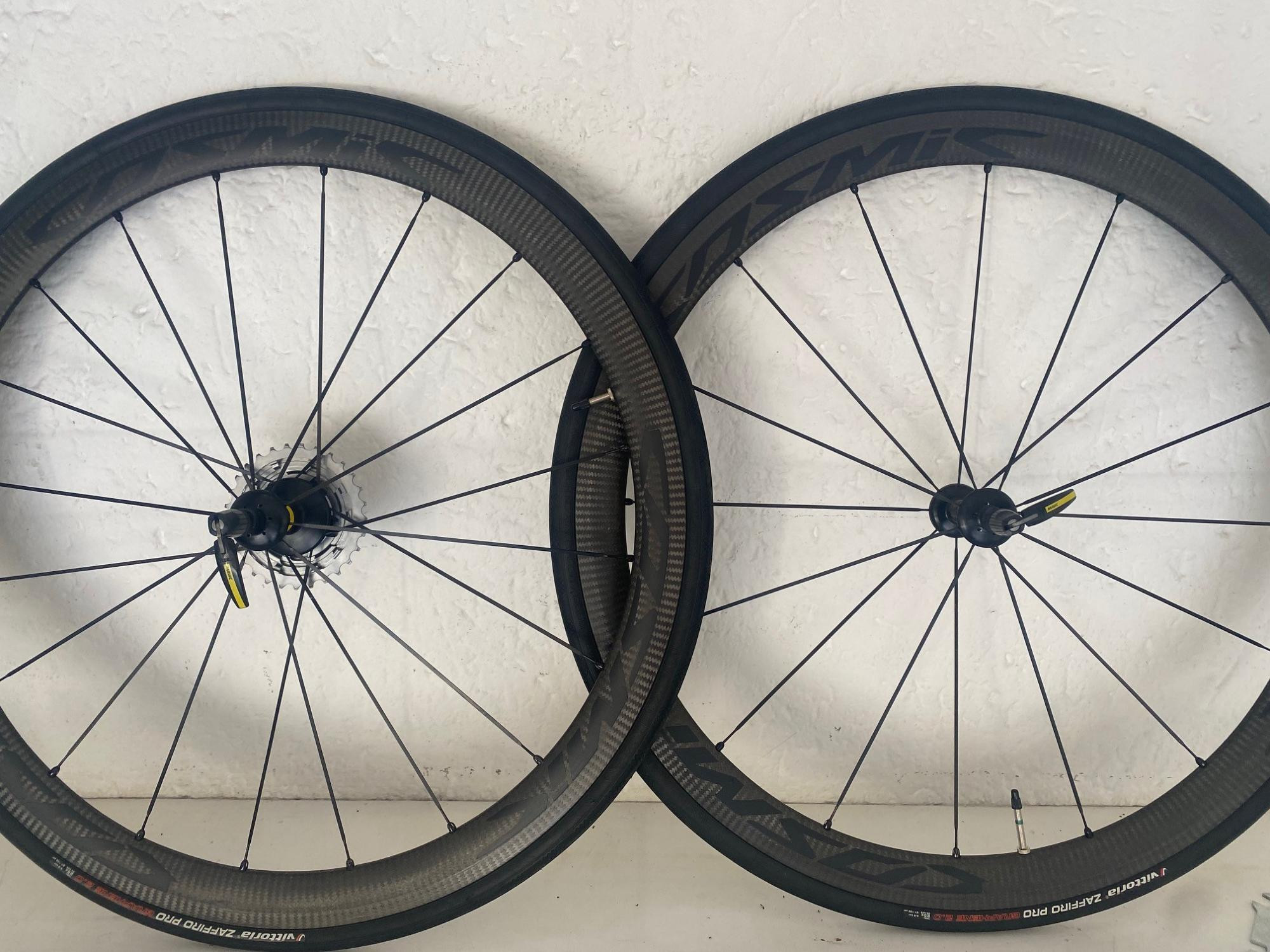 Mavic Cosmic 40mm Carbon Wheels | Road Bike Wheels | Bike Hub