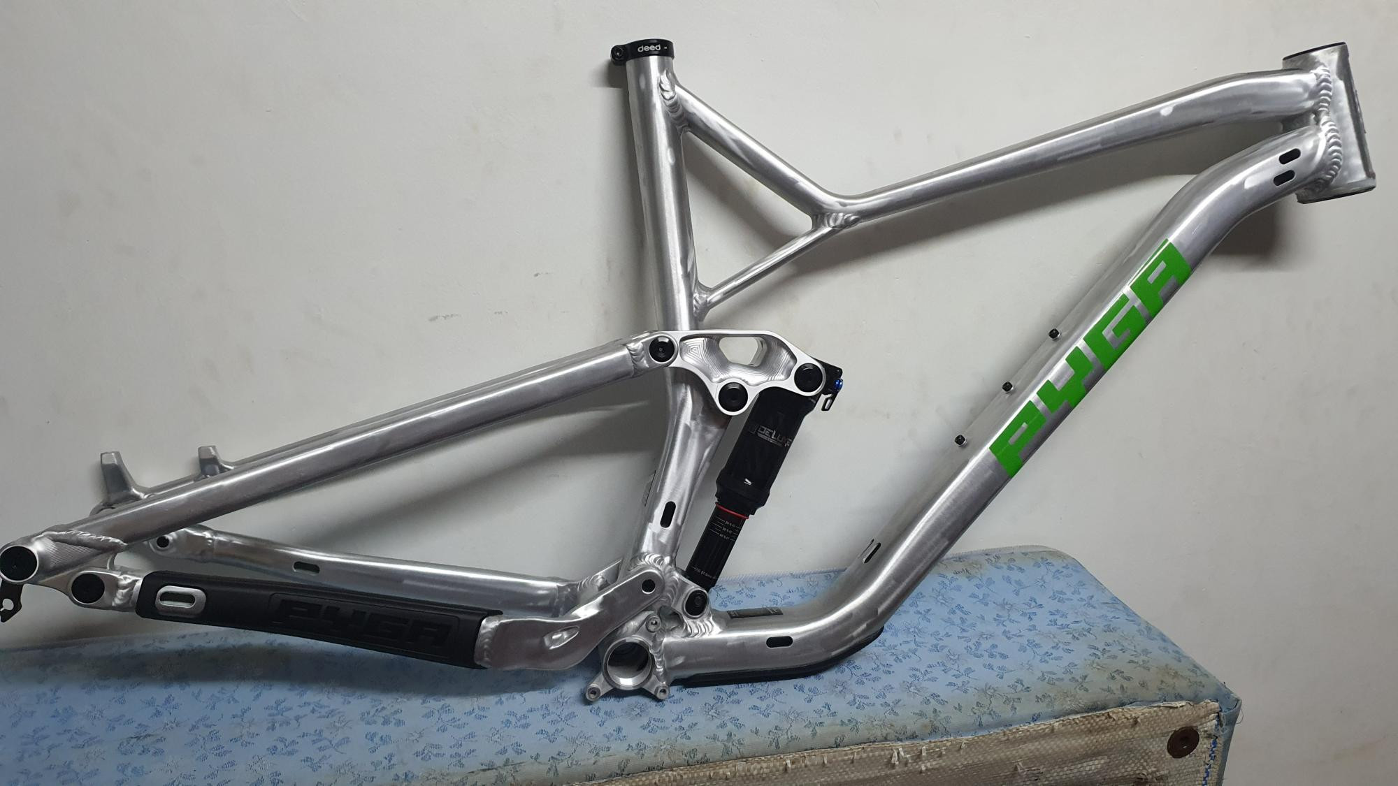 Brand new unused Pyga Hyrax frame - XL | Dual Suspension Mountain Bike ...