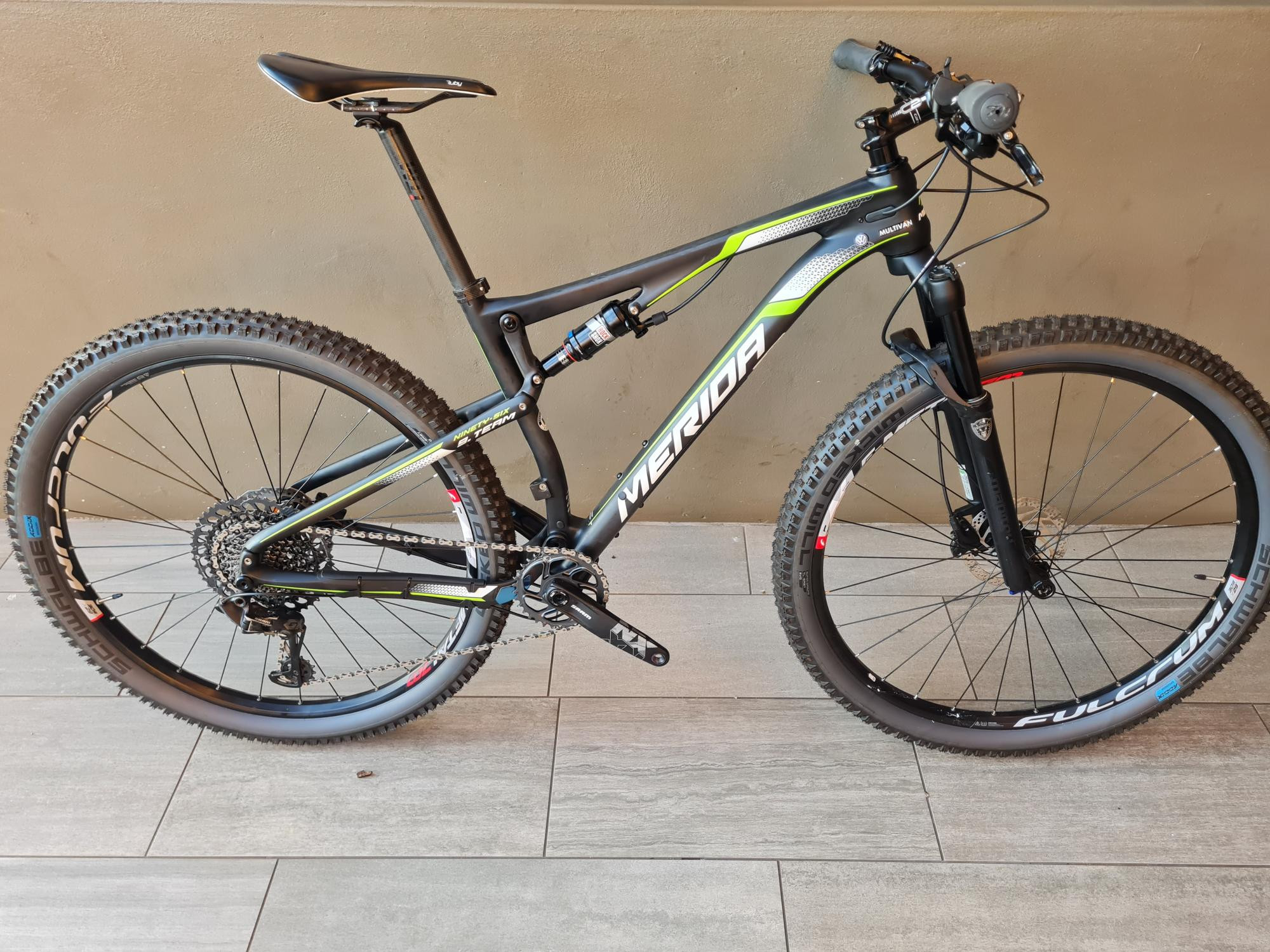 Merida 96.Team, Medium, Full carbon 1x12 GX | Dual Suspension Mountain ...