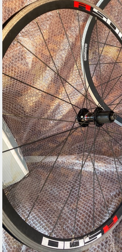 Shimano R500 rims - road - back | Road Bike Rims | Bike Hub