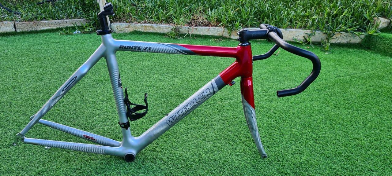 Carbon Bicycle Frame Wheeler Route 71 (52cm) | Road Bike Frames | Bike Hub