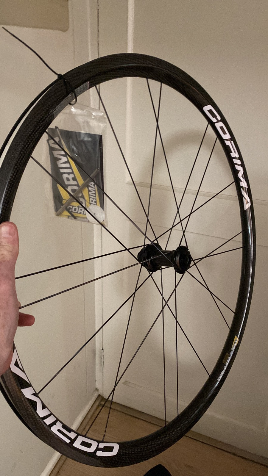 Corima WS Black DX 32mm Clincher Disc Brake Bike Hub