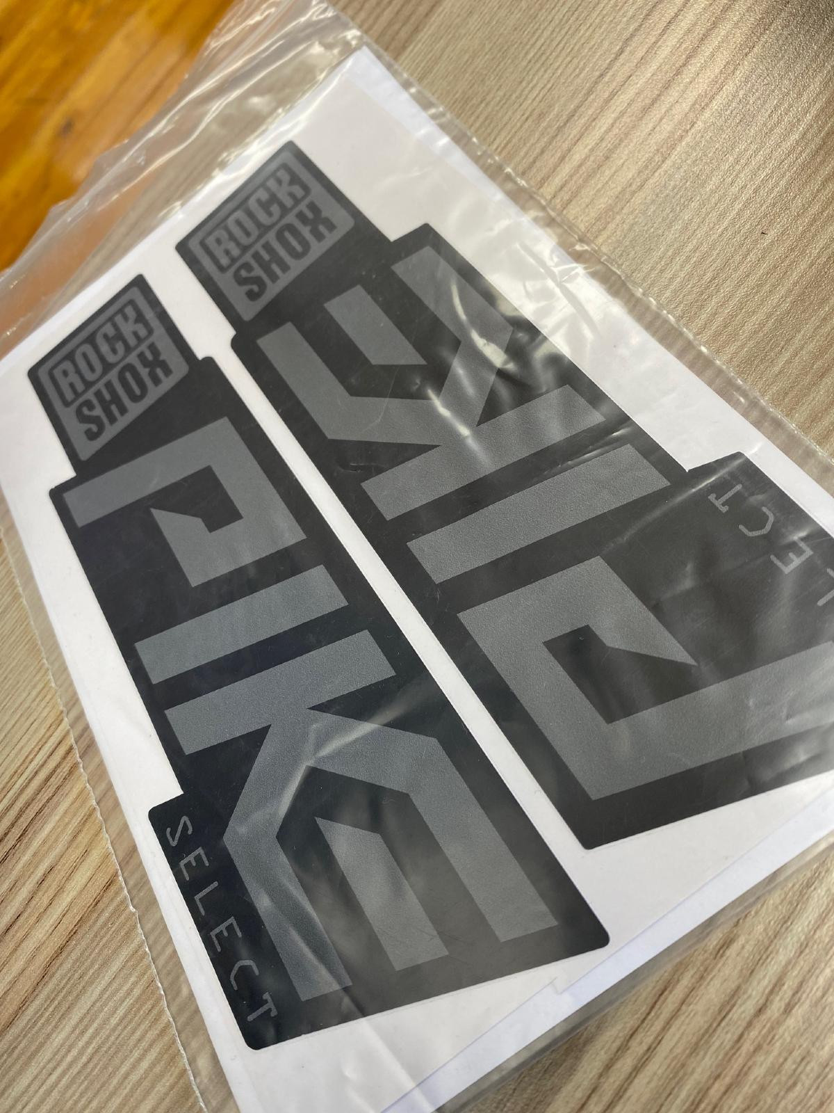 Rockshox PIKE decals | Frame Protection & Stickers | Bike Hub